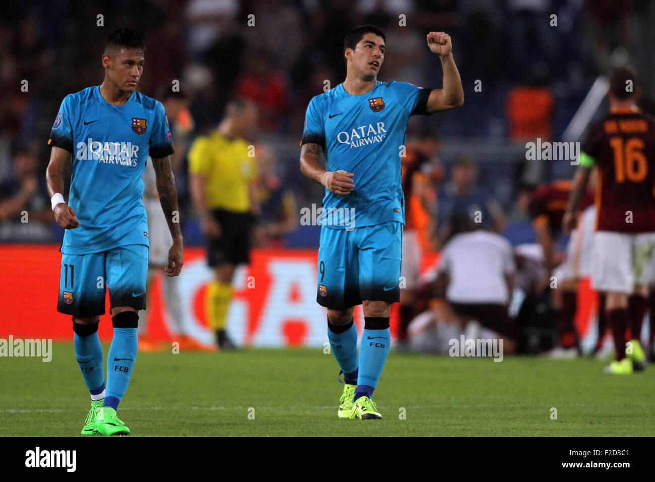 Rome, Italy. 16th September, 2015. Football / Soccer: UEFA Champions ...