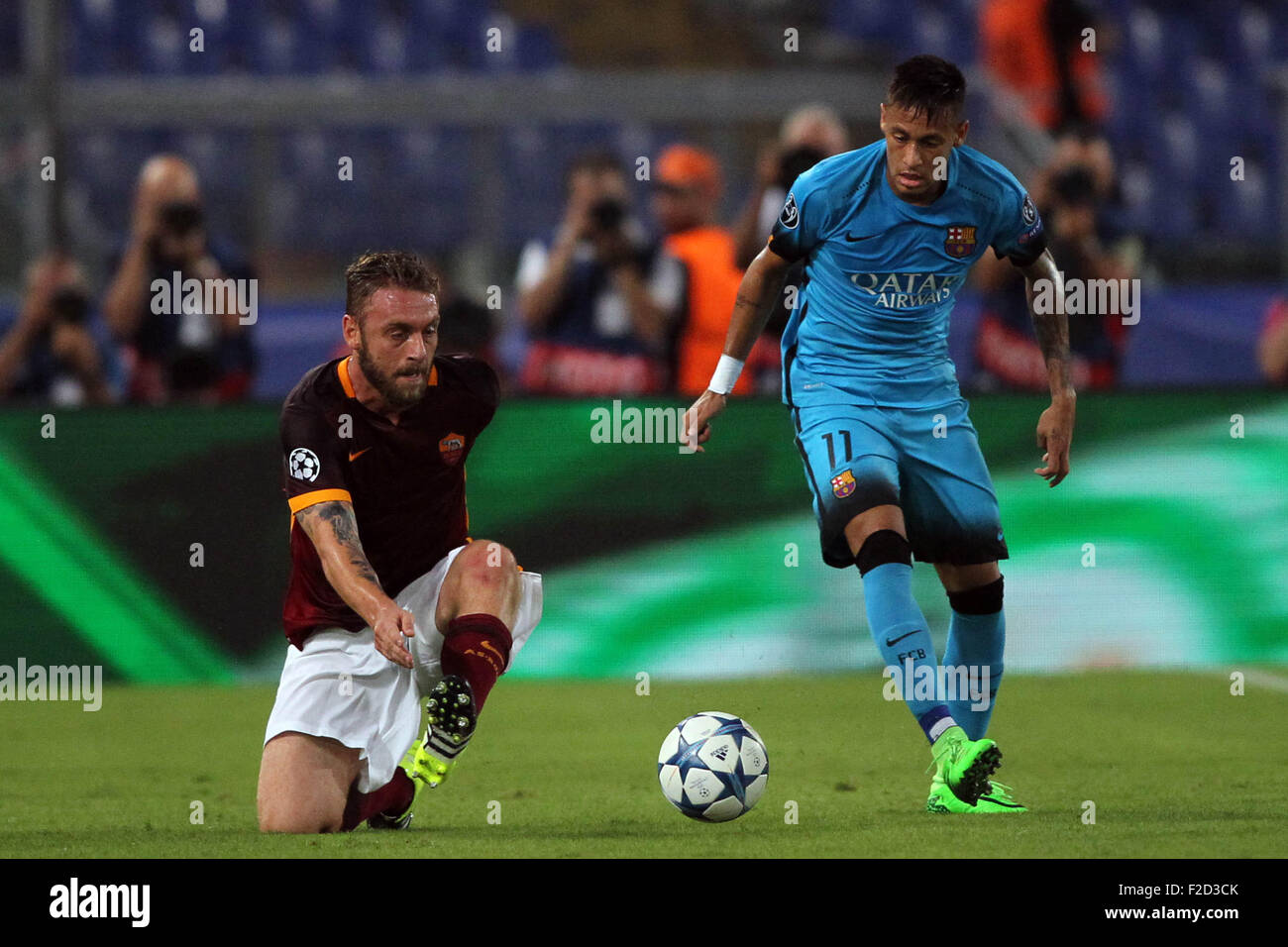 Rome, Italy. 16th September, 2015. Football / Soccer: UEFA Champions ...