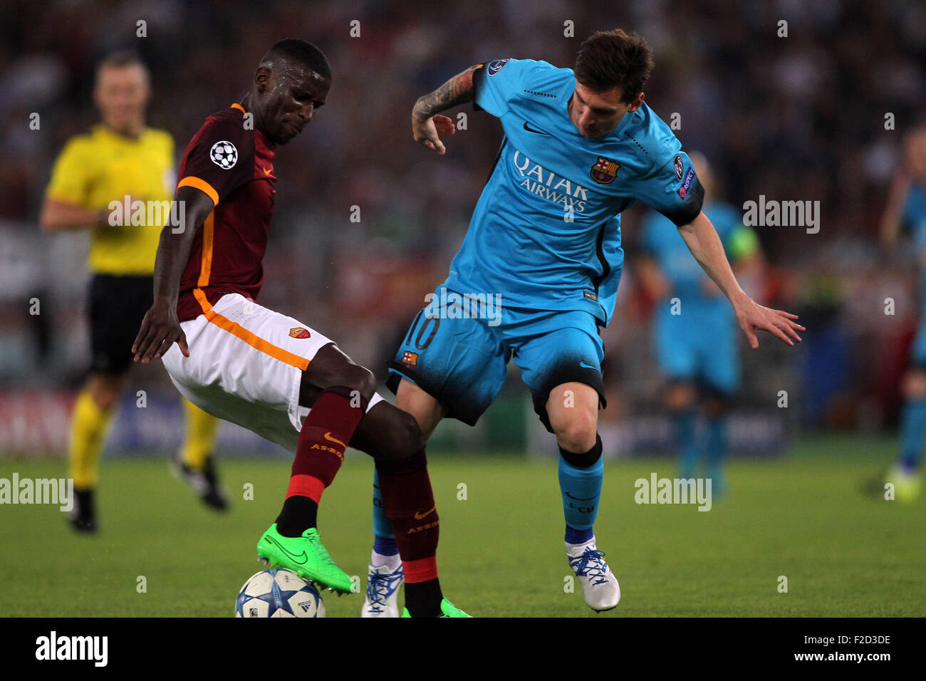 Rome, Italy. 16th September, 2015. Football / Soccer: UEFA Champions ...