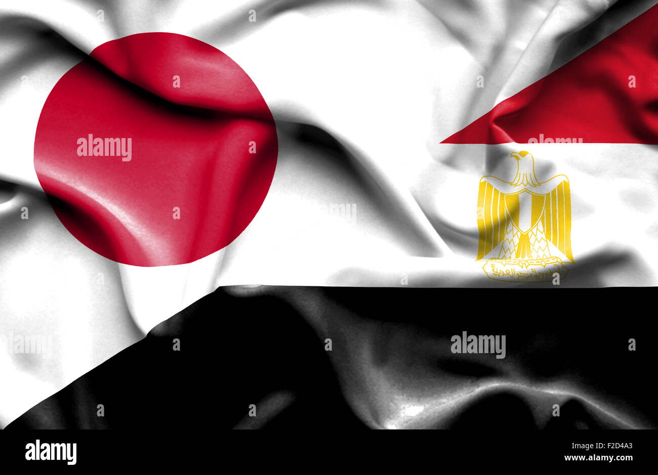 Japan egypt flag hi-res stock photography and images - Alamy