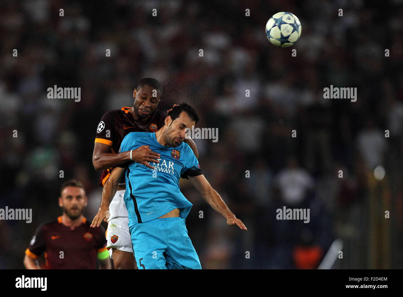 Rome, Italy. 16th September, 2015. Football / Soccer: UEFA Champions ...