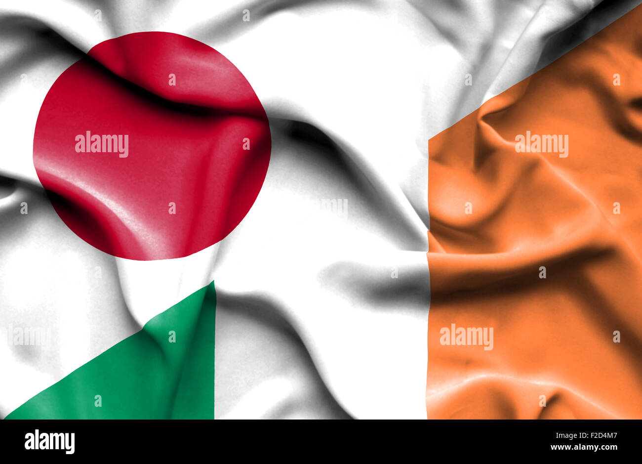 Japan ireland flag hi-res stock photography and images - Alamy