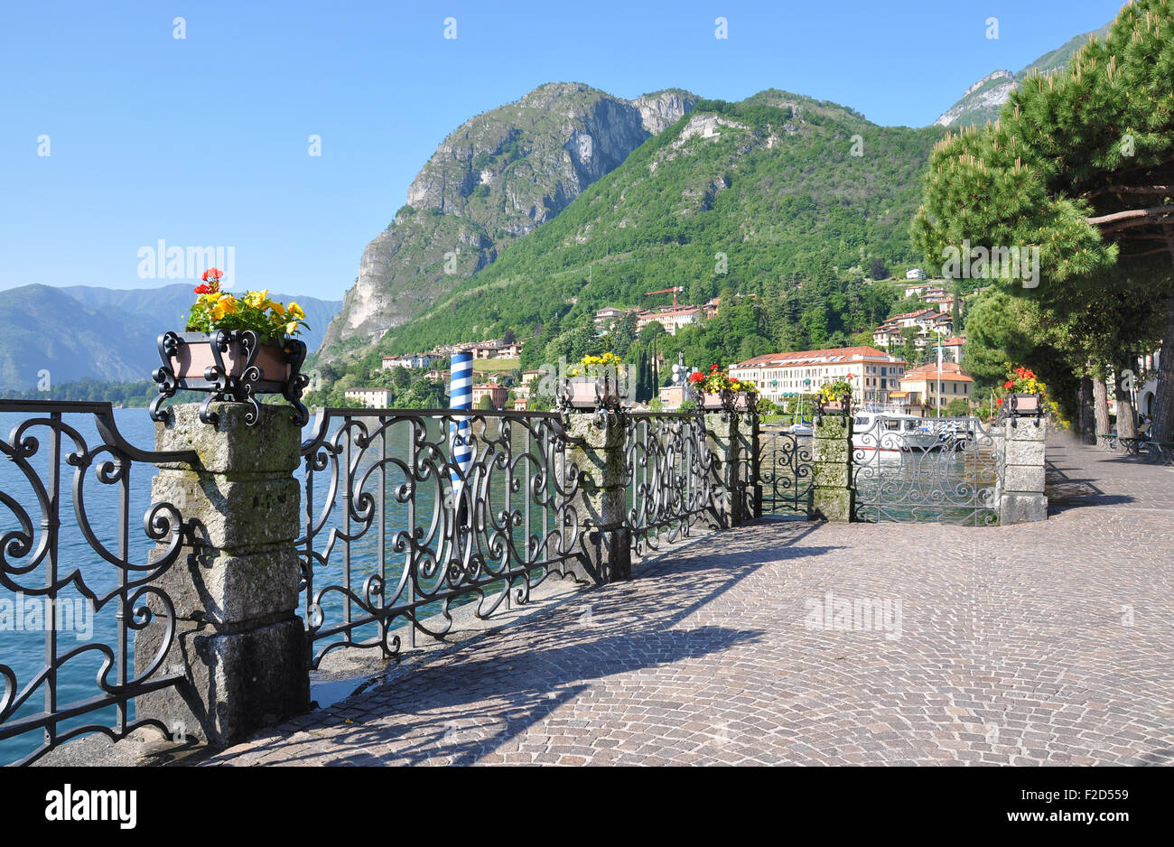 Menaggio town at the famous Italian lake Como Stock Photo - Alamy
