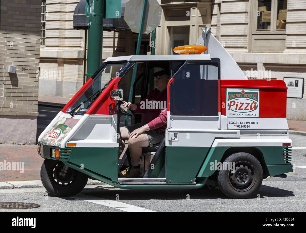 Pizza Delivery Truck