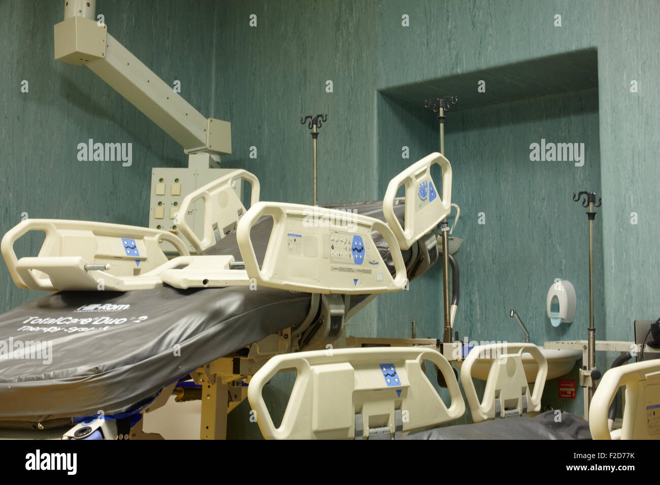 Photo of the Mobile and adjustable hospital stretcher Stock Photo - Alamy