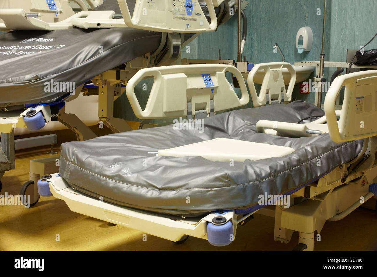 Photo of the Mobile and adjustable hospital stretcher Stock Photo - Alamy