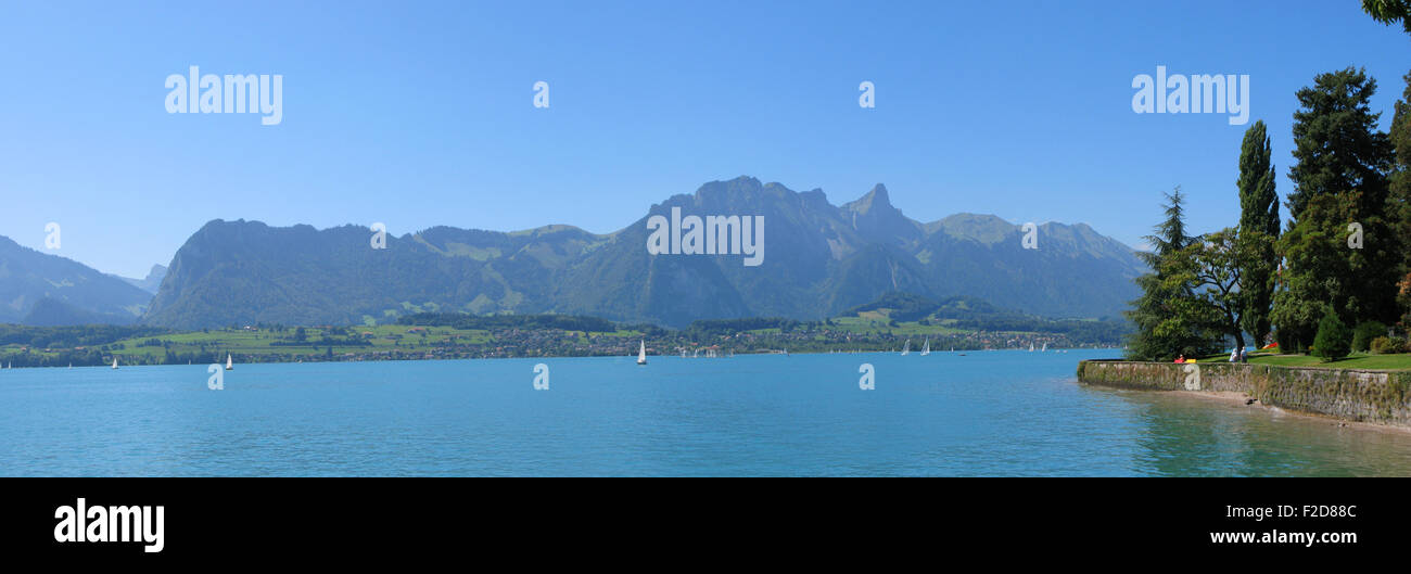 Lake Thun, Switzerland Stock Photo - Alamy