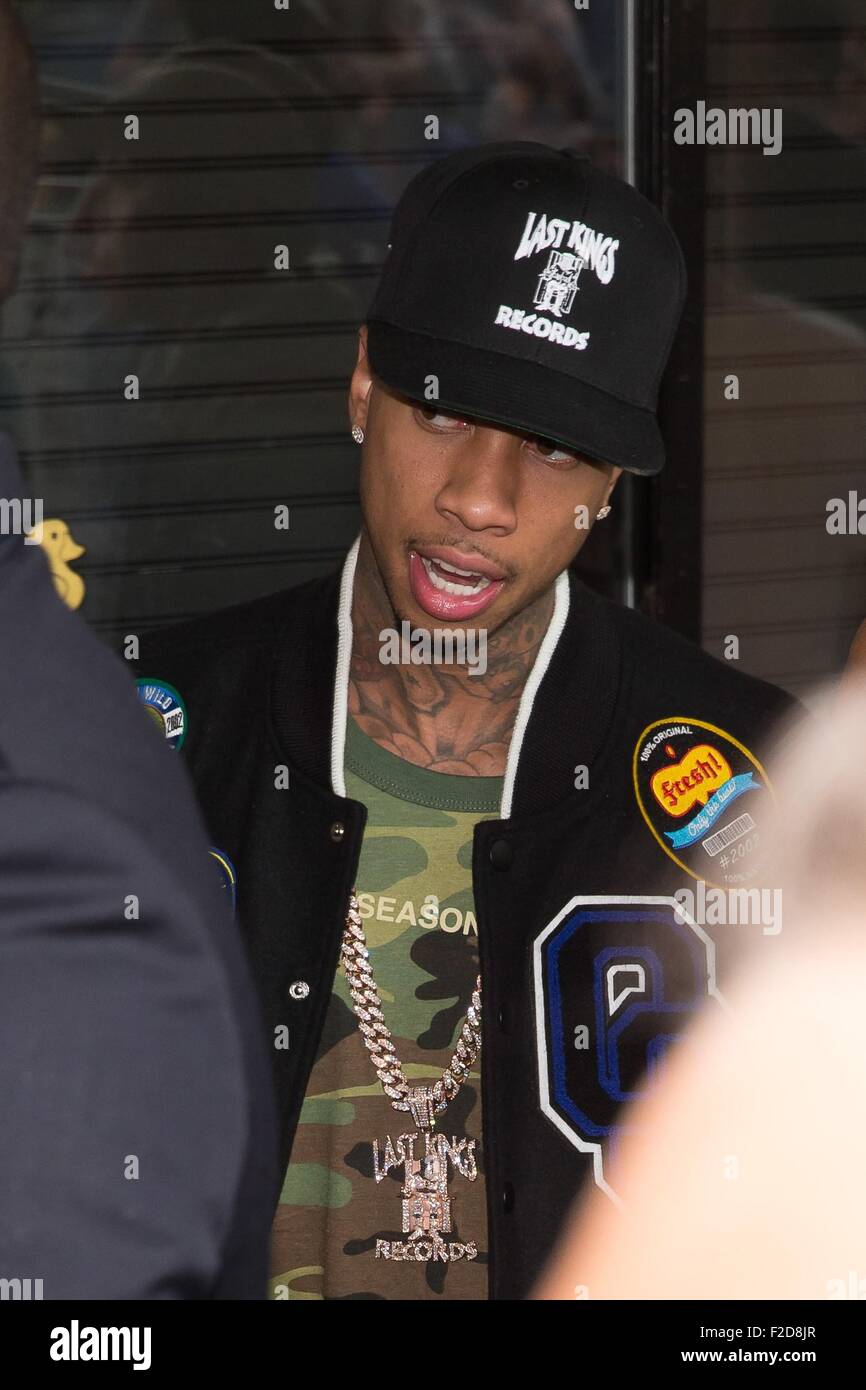 New York, NY, USA. 16th Sep, 2015. Tyga at arrivals for Grand Opening ...