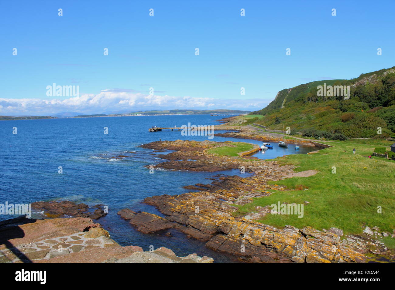 Portencross castle hi-res stock photography and images - Alamy