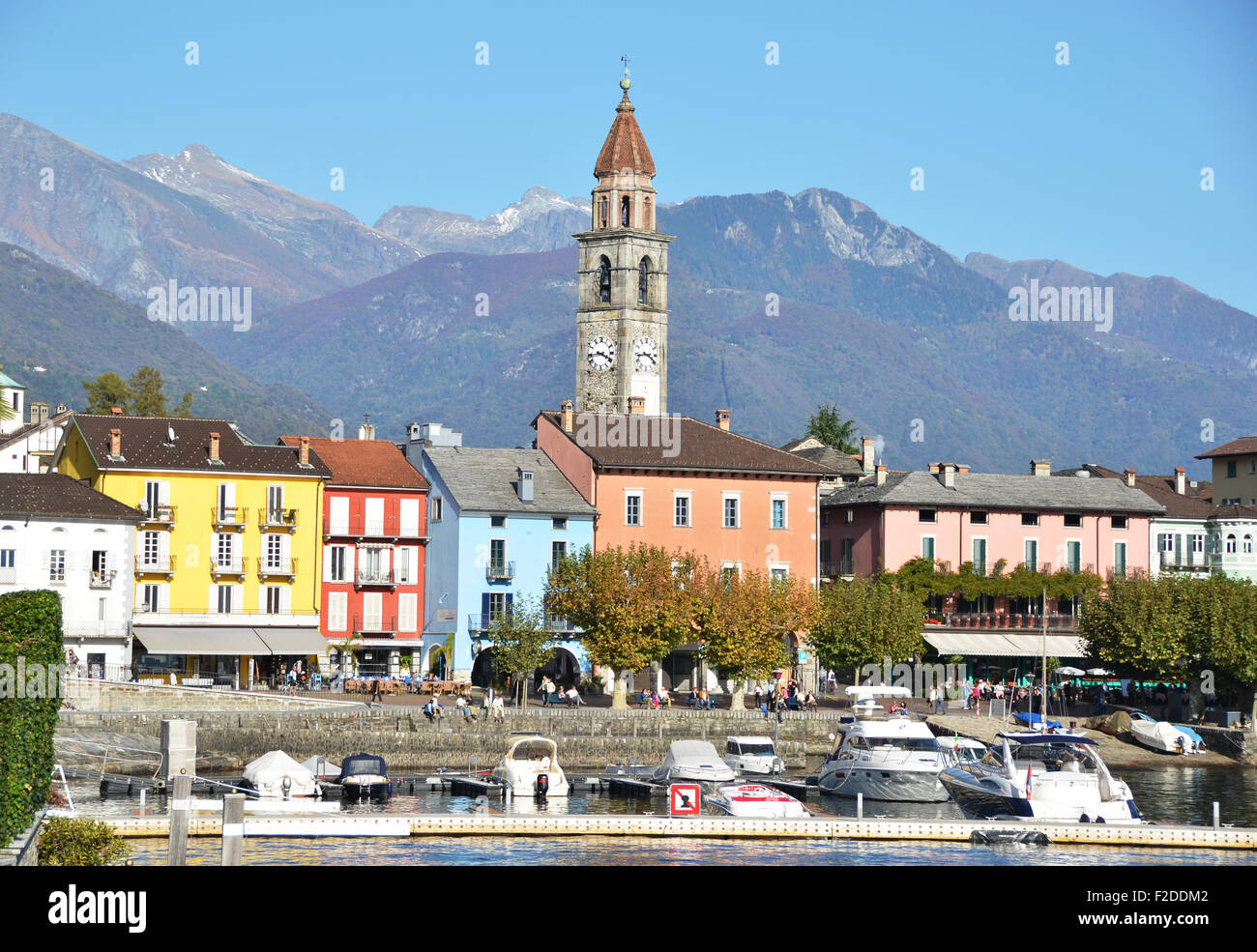 Ascona famous swiss resort hi-res stock photography and images - Alamy