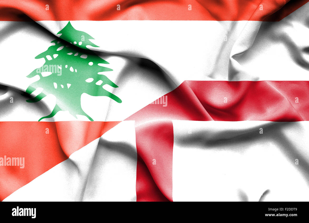 England lebanon flag hi-res stock photography and images - Alamy