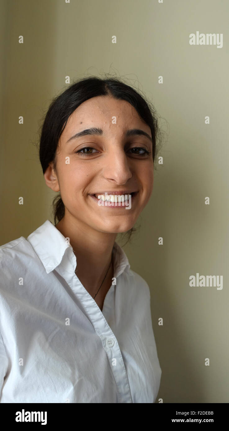 Young girl Bakuriani Georgia Caucasus Stock Photo - Alamy