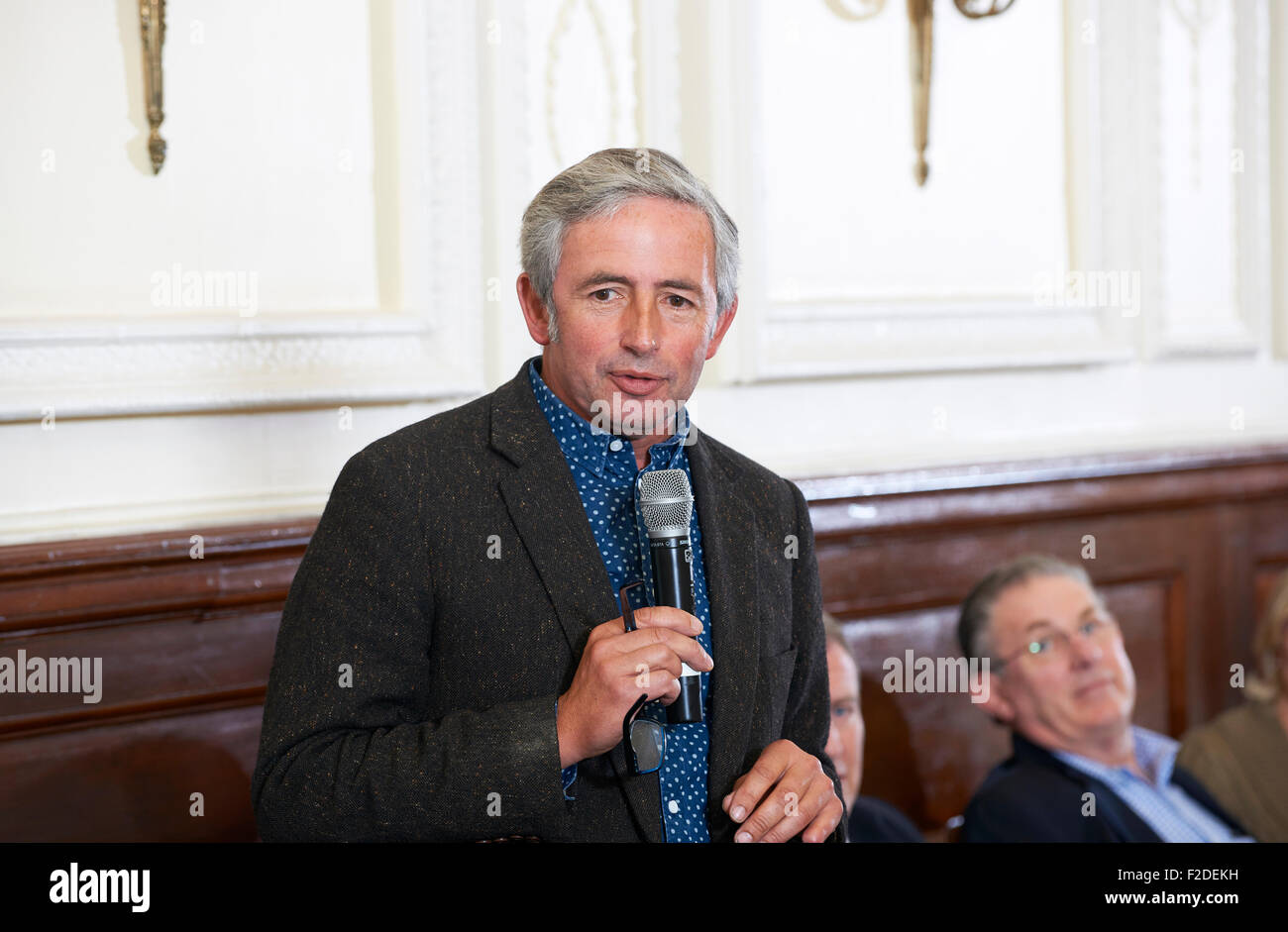 Matthew Rice at the Oldie Literary Lunch 16/9/15 Stock Photo - Alamy