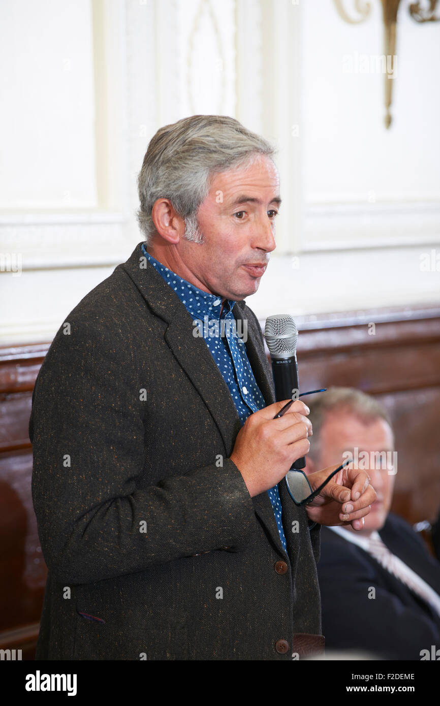 Matthew Rice at the Oldie Literary Lunch 16/9/15 Stock Photo - Alamy