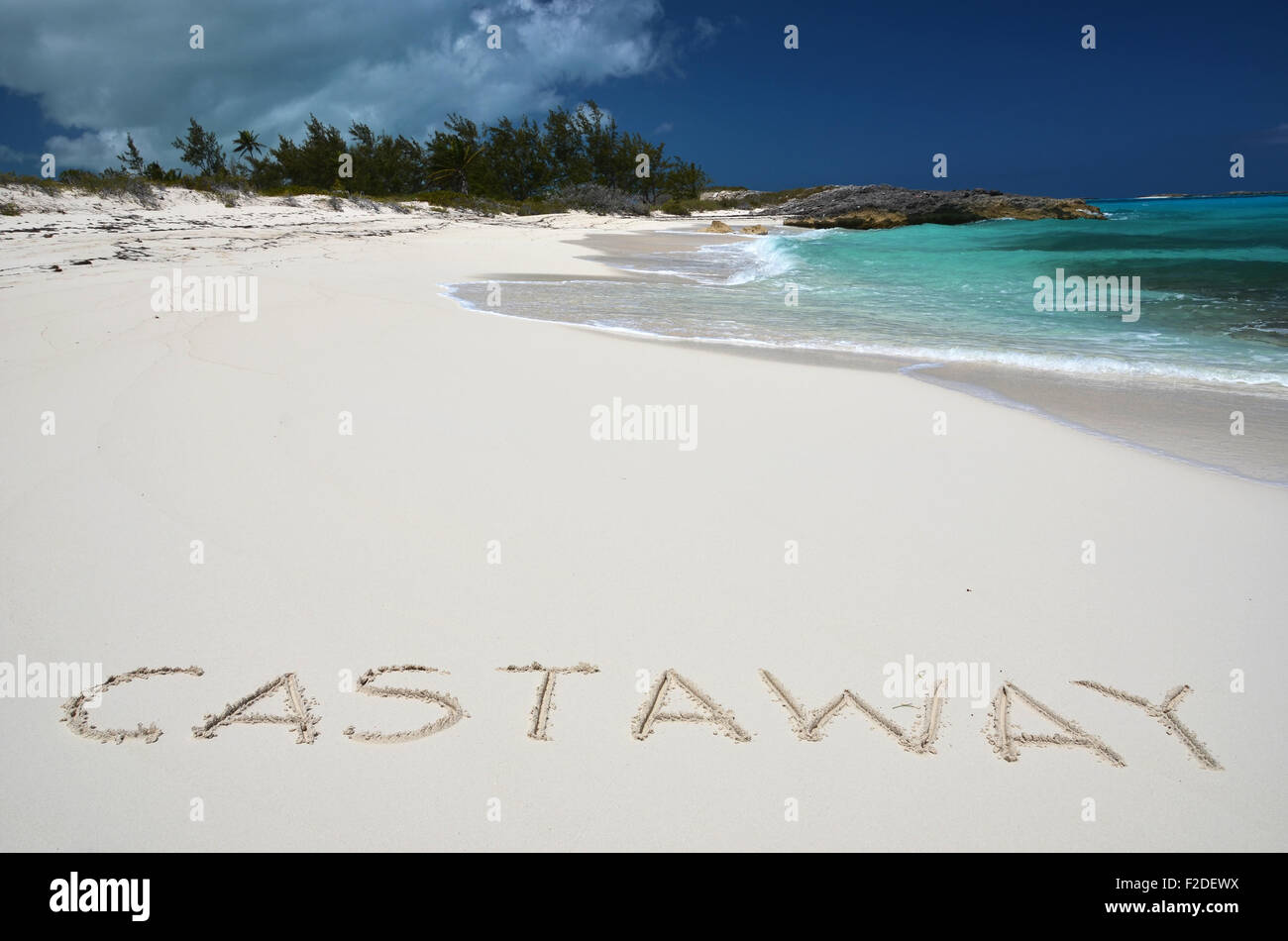 Castaway writing hi-res stock photography and images - Alamy