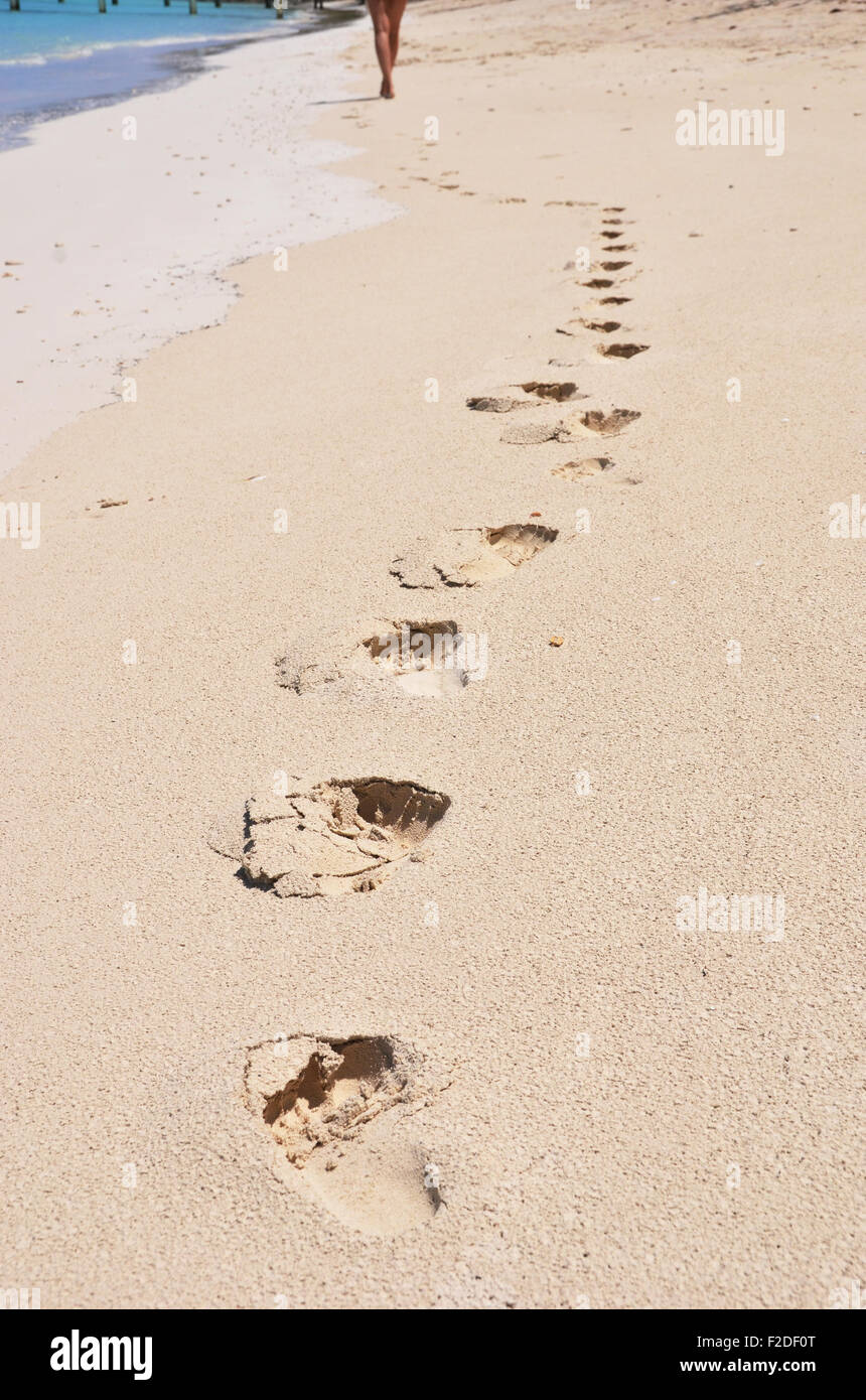 Footmark footmarks hi-res stock photography and images - Alamy