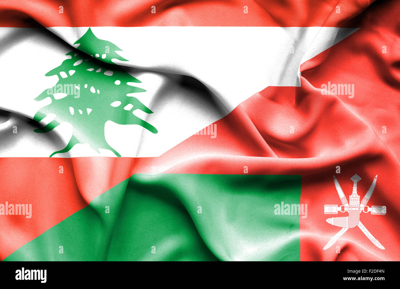Oman lebanon flag hi-res stock photography and images - Alamy