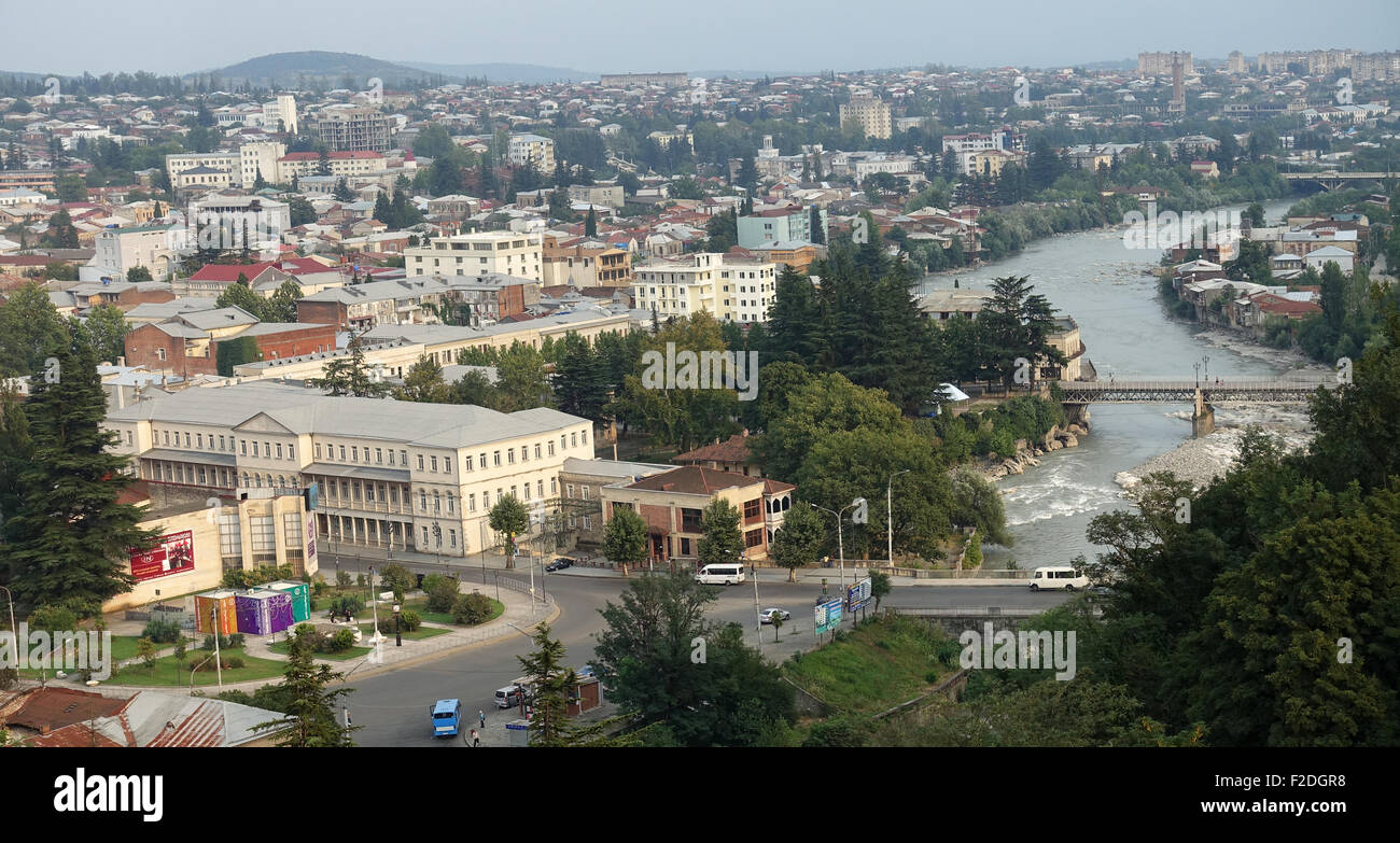 Panorama of Kutaisi Georgia Eurasia Stock Photo - Alamy