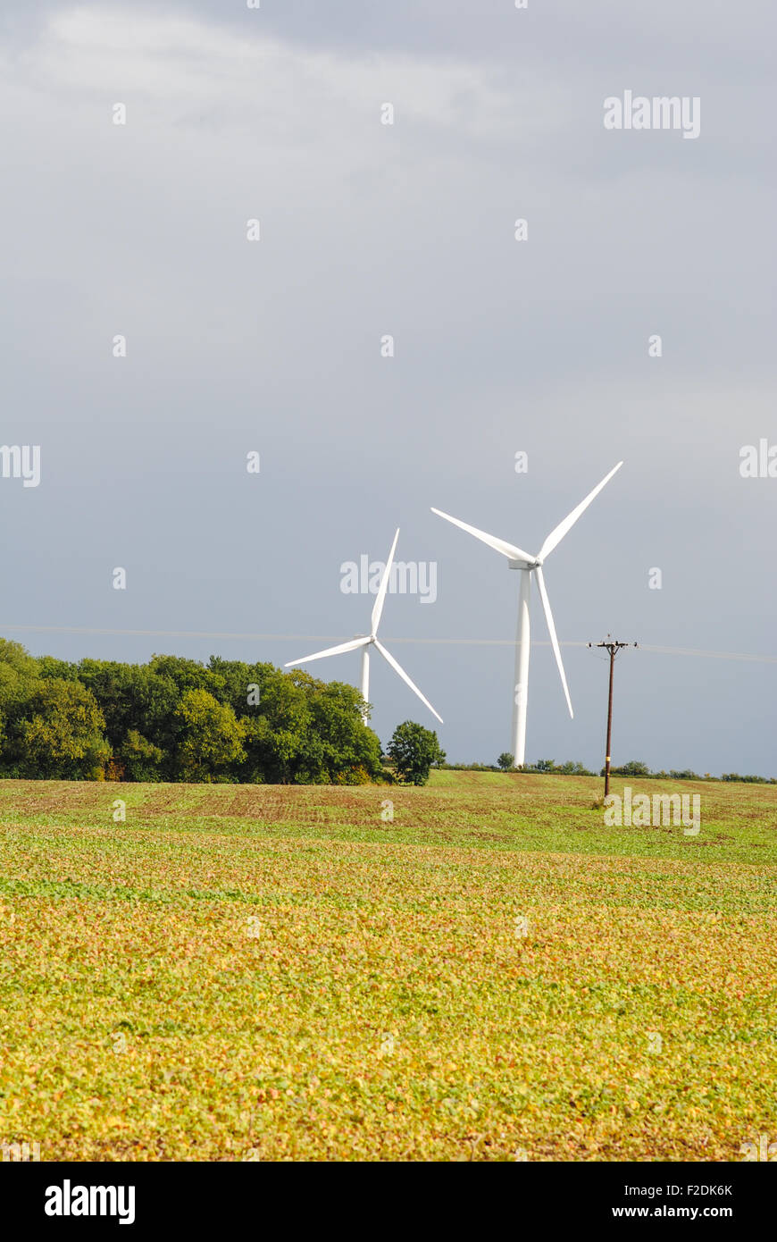 Windmill energy farm Stock Photo - Alamy
