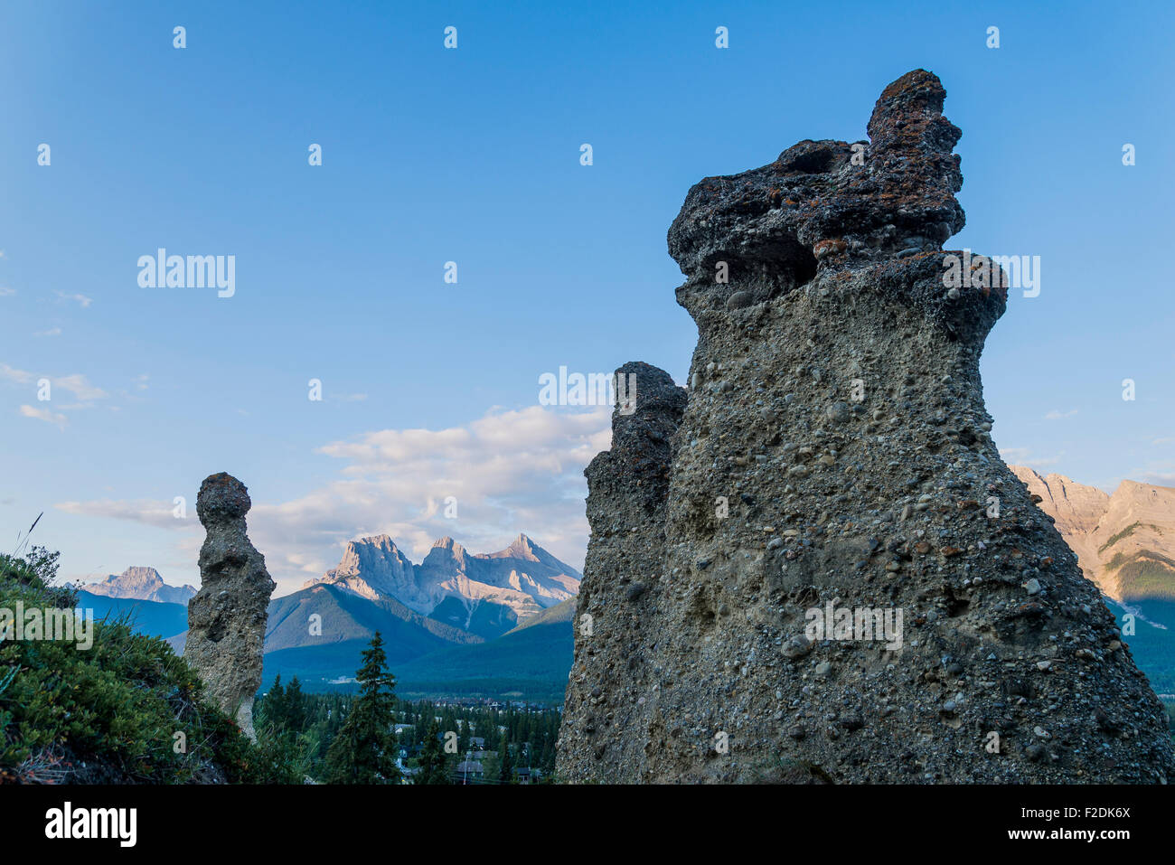 Canada alberta canadian rockies canmore hoodoos rocky mountains hi-res ...