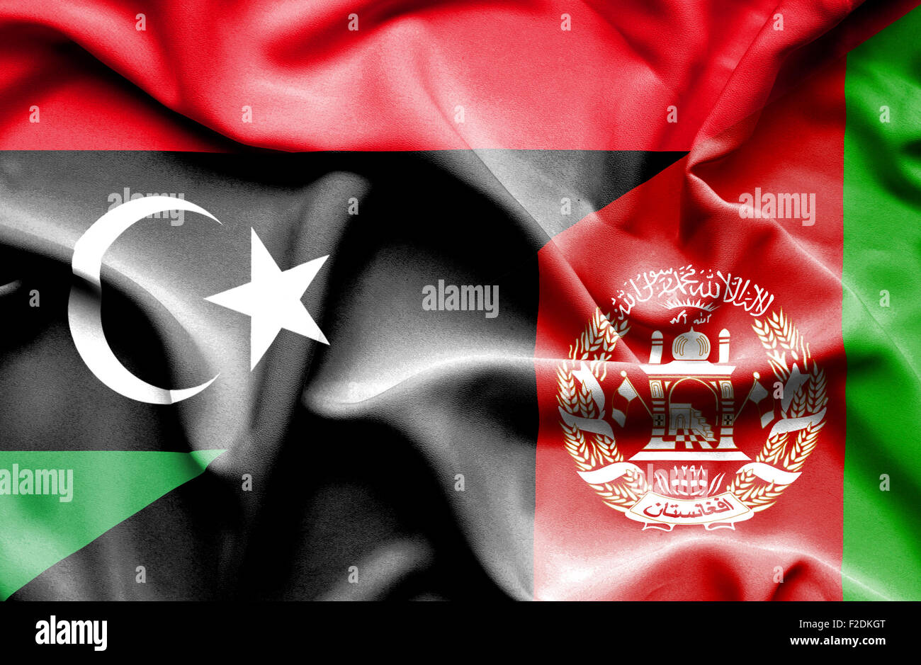 Afghanistan libya flag hi-res stock photography and images - Alamy