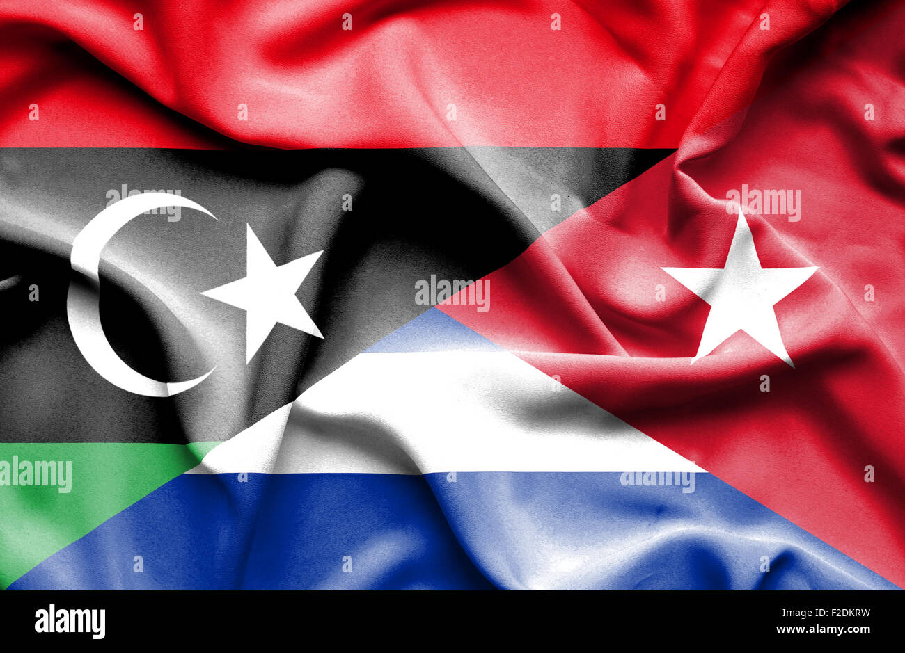 Cuba libya flag hi-res stock photography and images - Alamy