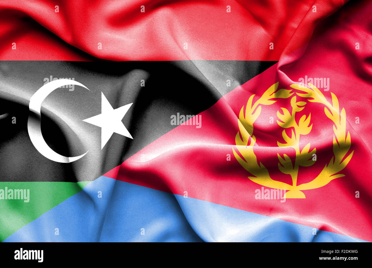 Libya eritrea flag hi-res stock photography and images - Alamy