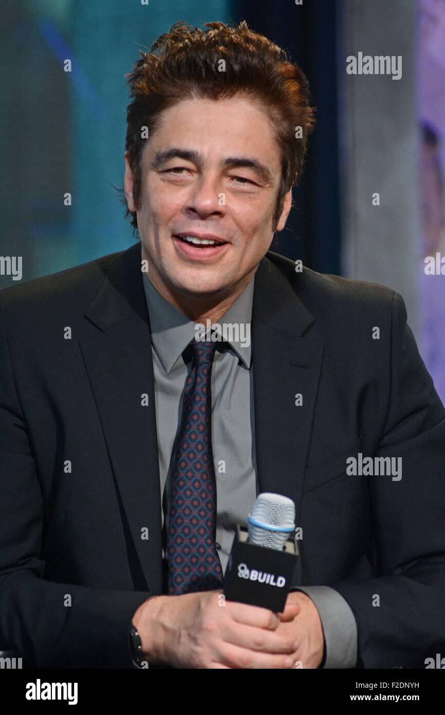 New York, NY, USA. 16th Sep, 2015. Benicio Del Toro in attendance for ...