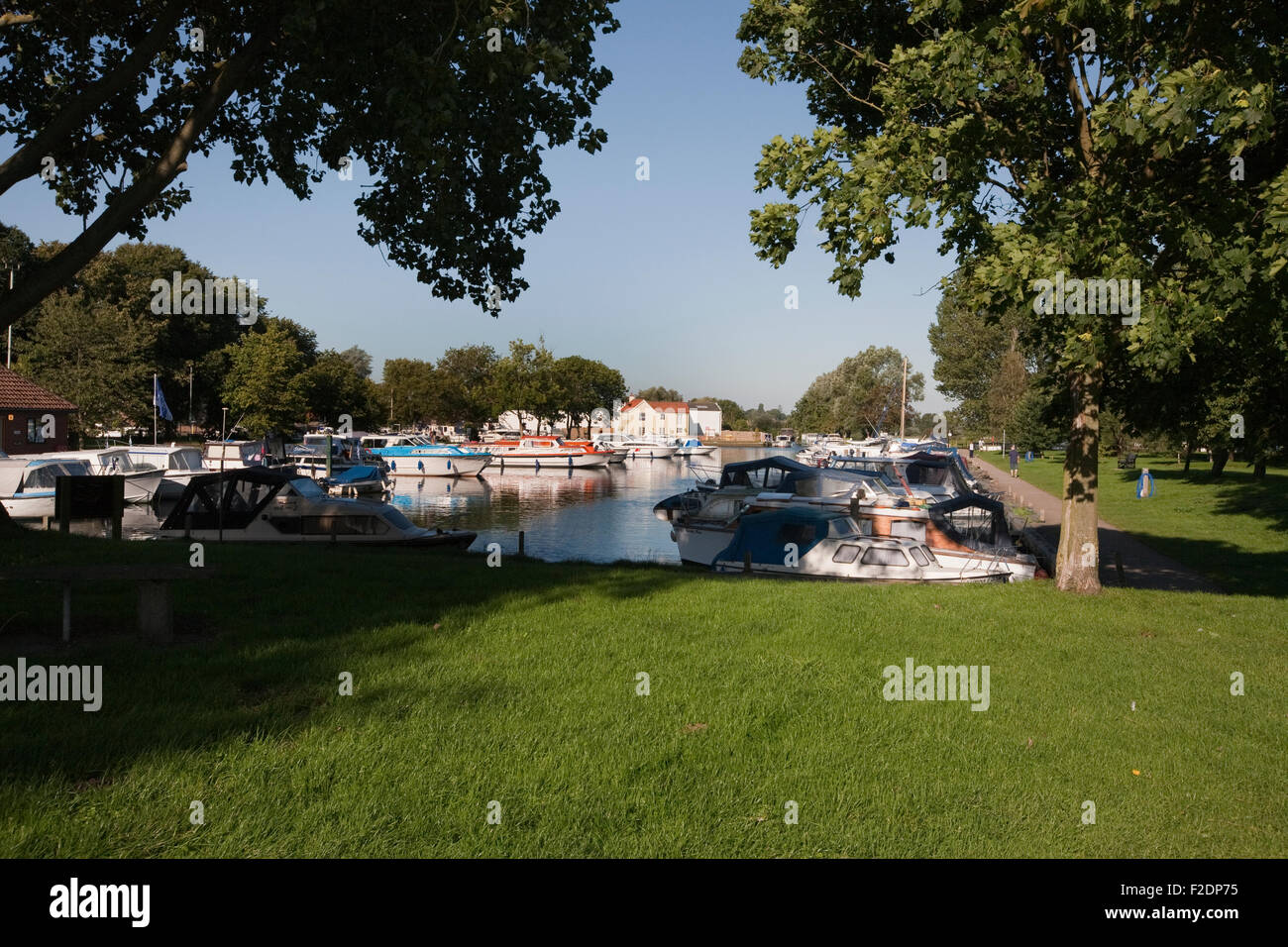 Beccles Quay Suffolk River Waveney Stock Photo - Alamy