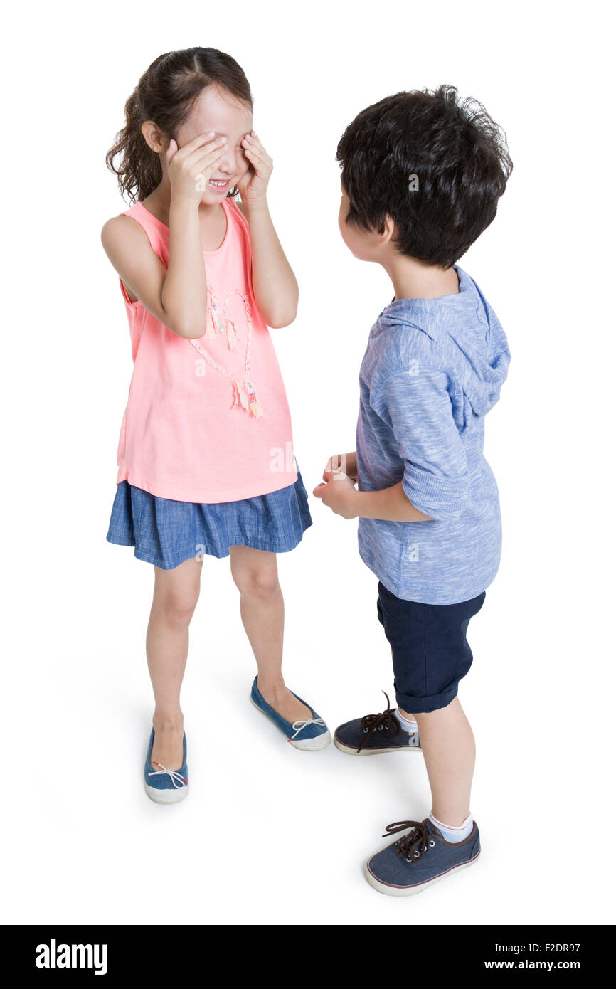 Indian boys playing games Cut Out Stock Images & Pictures - Alamy