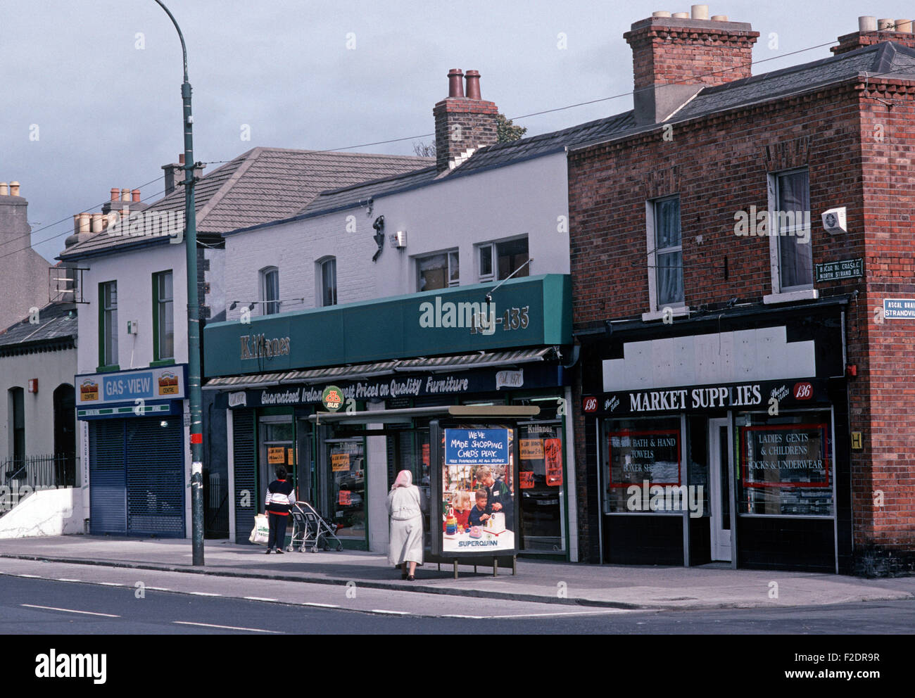 James Joyce briefly lived in the North Strand Road, Fairview when he ...