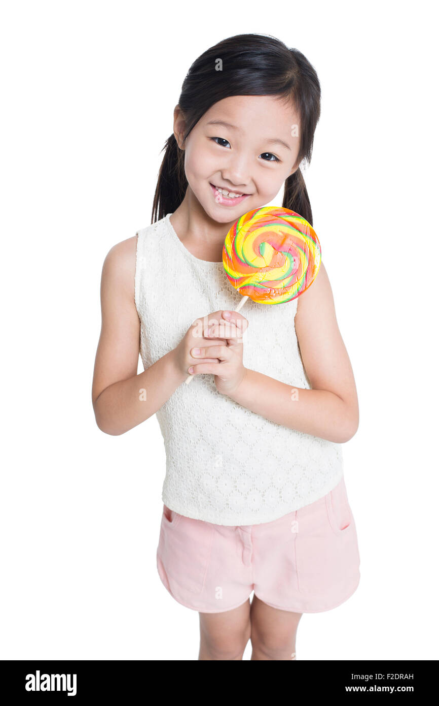 Lollipop holding child hi-res stock photography and images - Alamy