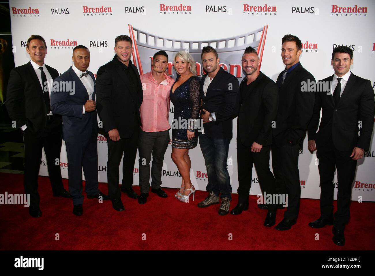 Las Vegas, NV, USA. 16th Sep, 2015. David Morin, Tonnelle Rodrique ...