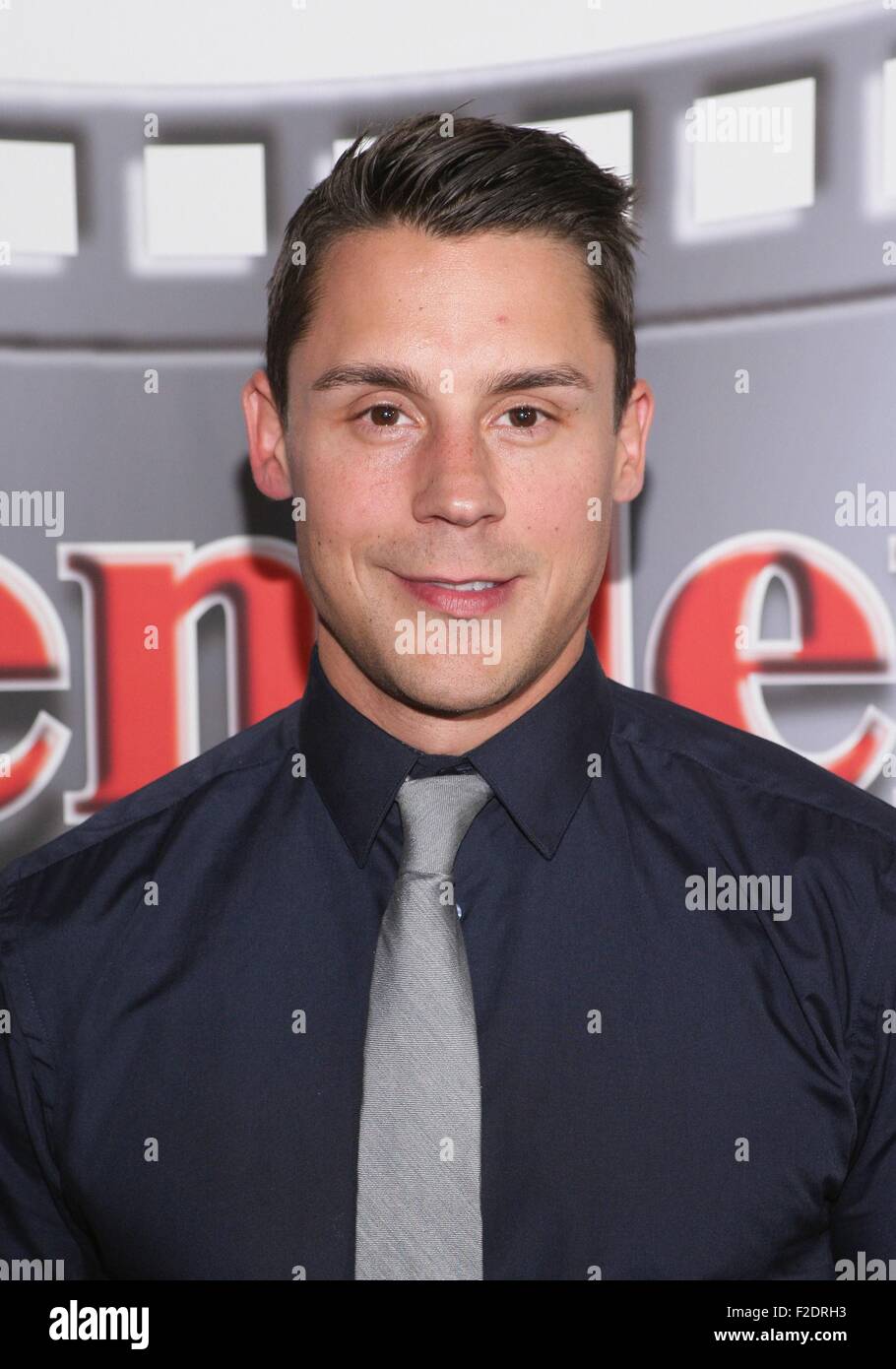 Las Vegas, NV, USA. 16th Sep, 2015. Landon Hamilton at arrivals for THE ...