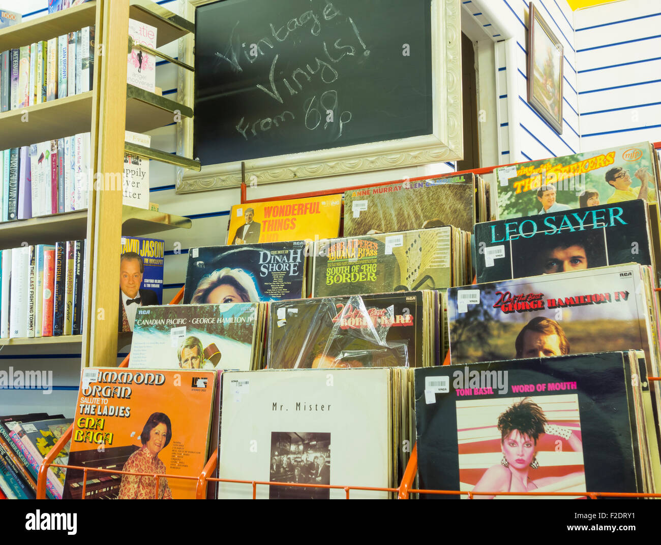 Old record shop hi-res stock photography and images - Alamy