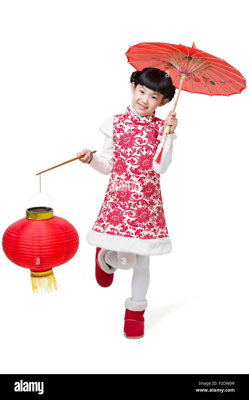 Red chinese lantern in Cut Out Stock Images & Pictures - Alamy