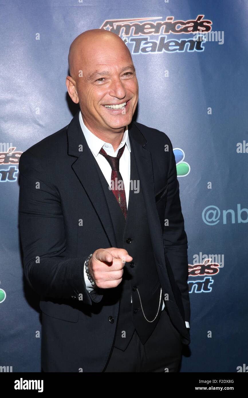 New York, USA. 16th Sep, 2015. Howie Mandel at arrivals for AMERICA'S ...