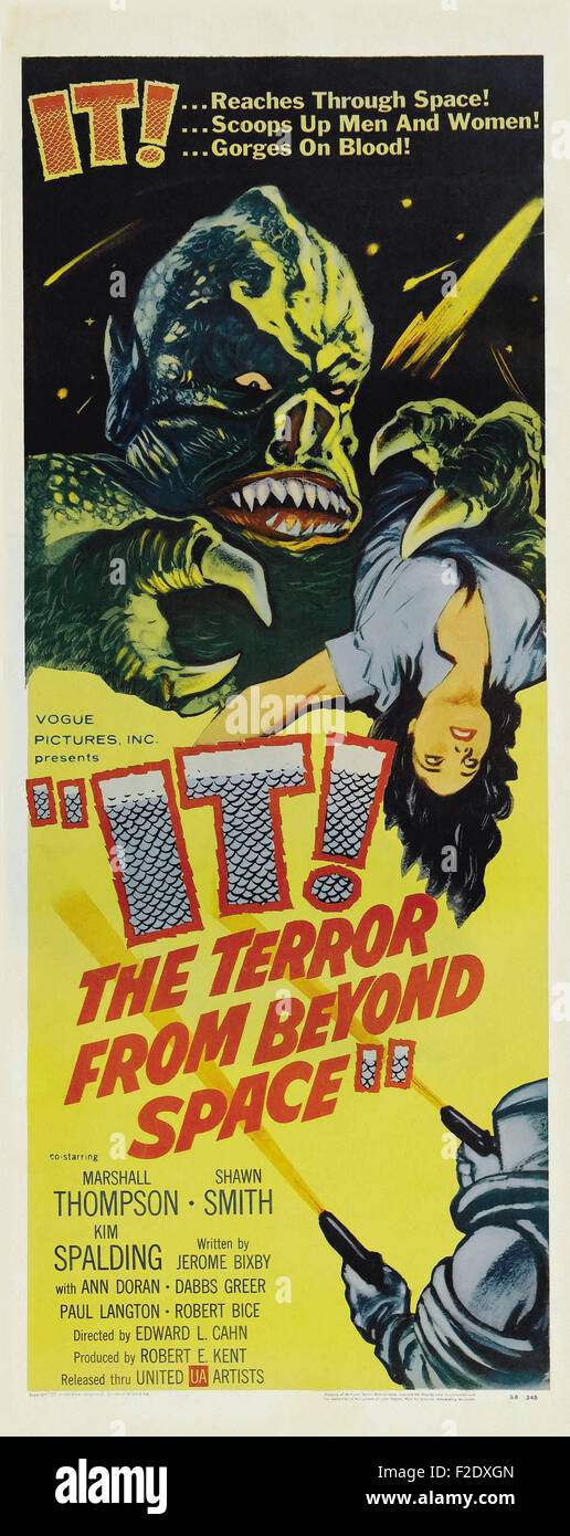 The terror from beyond space 03 movie poster b movie hi-res stock ...