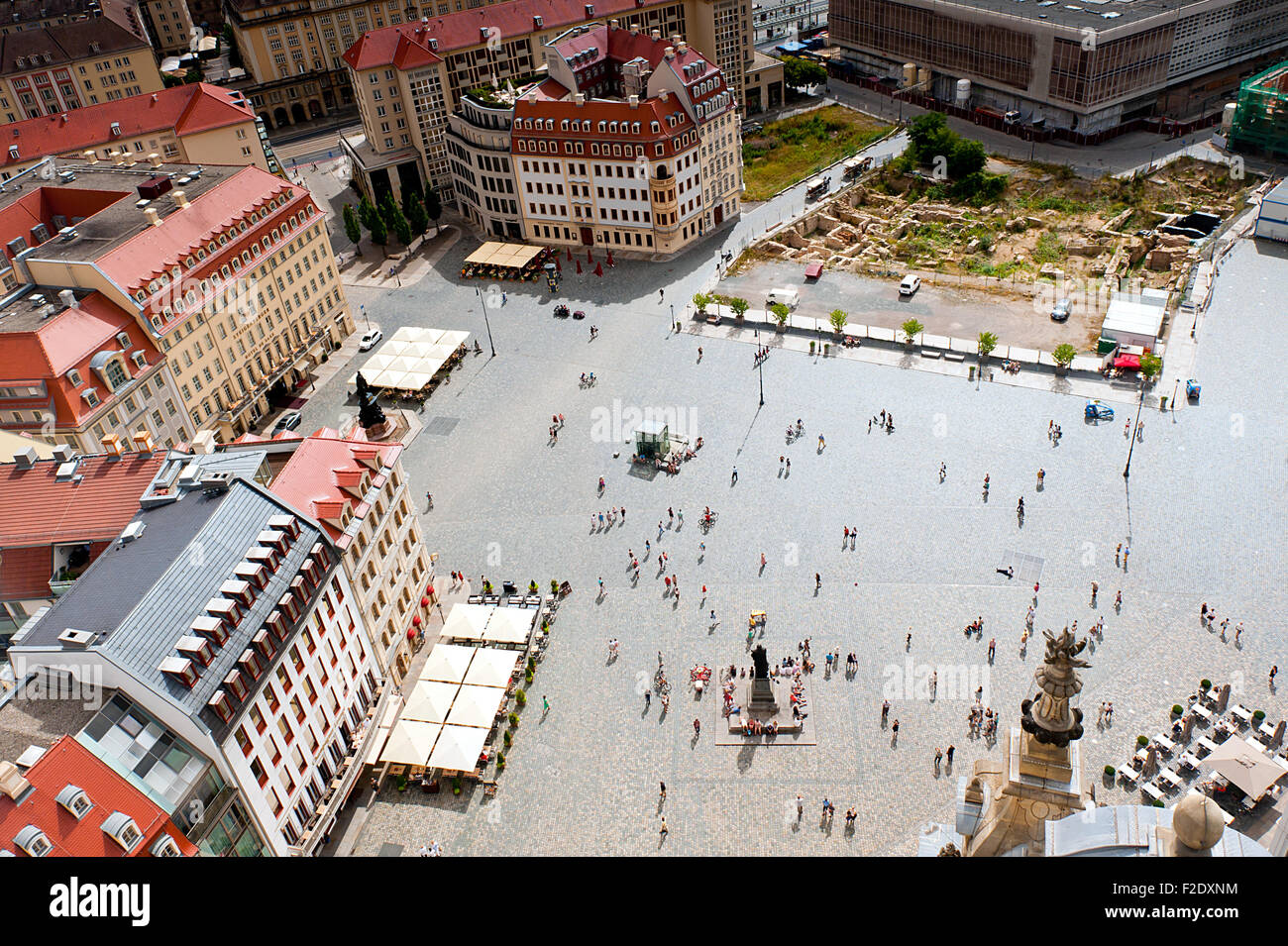 Dresden birds eye view hi-res stock photography and images - Alamy