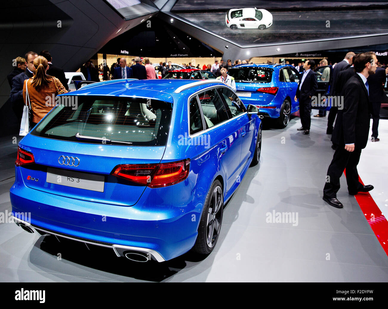 Audi RS3, International motorshow, IAA, Frankfurt, Auto Show, stand ...