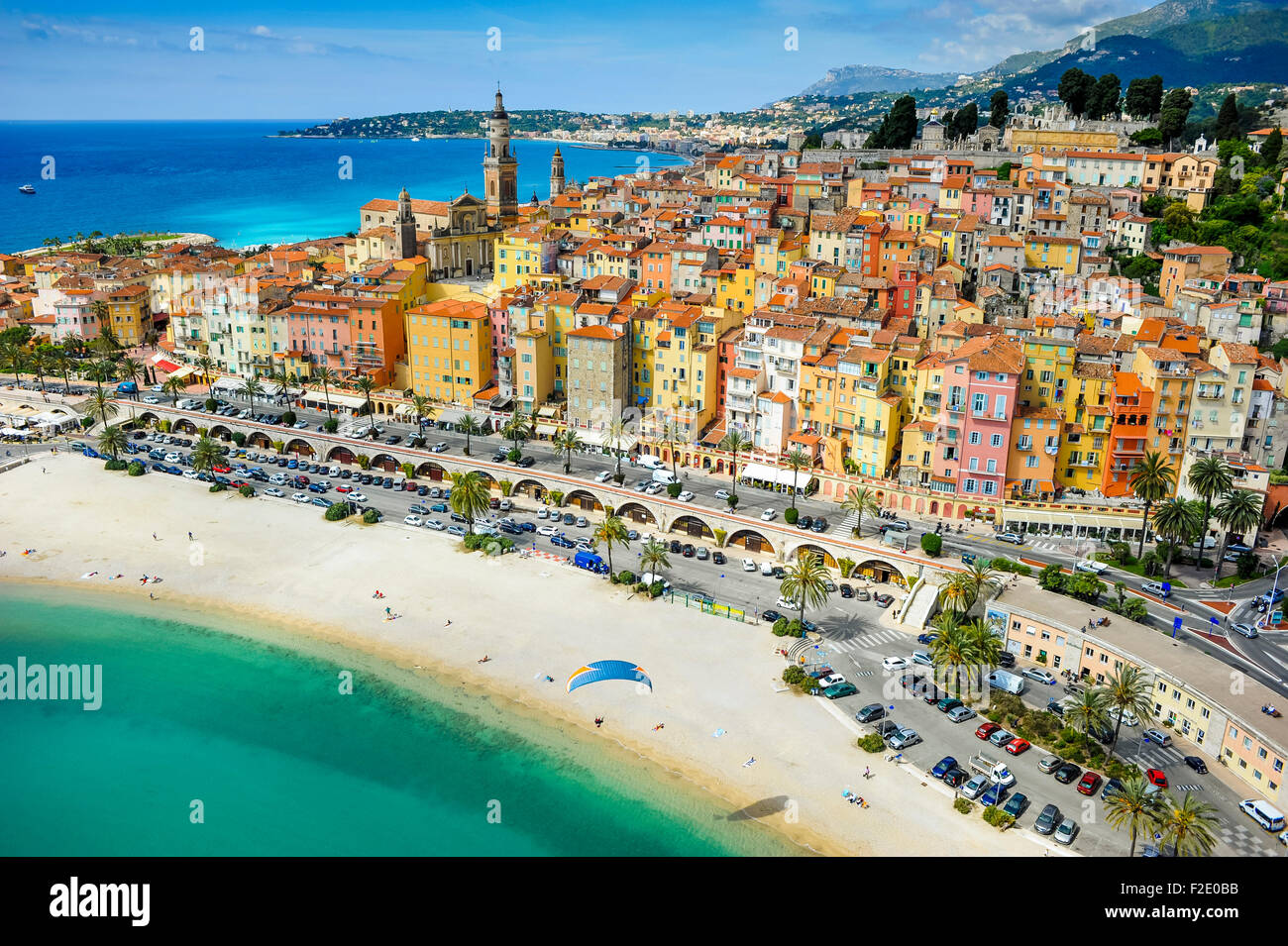 Menton - France Stock Photo - Alamy