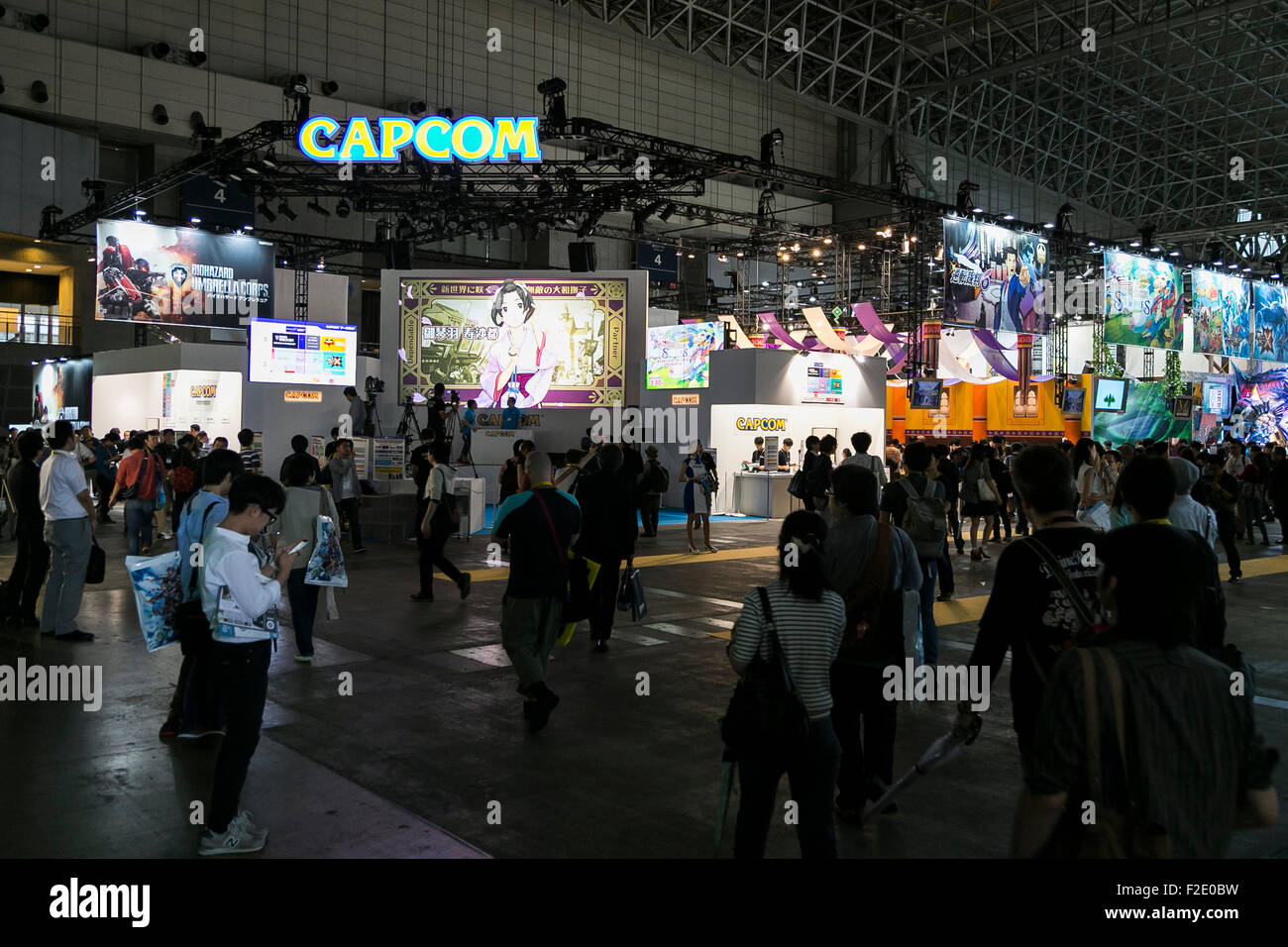 Video game booths hi-res stock photography and images - Alamy