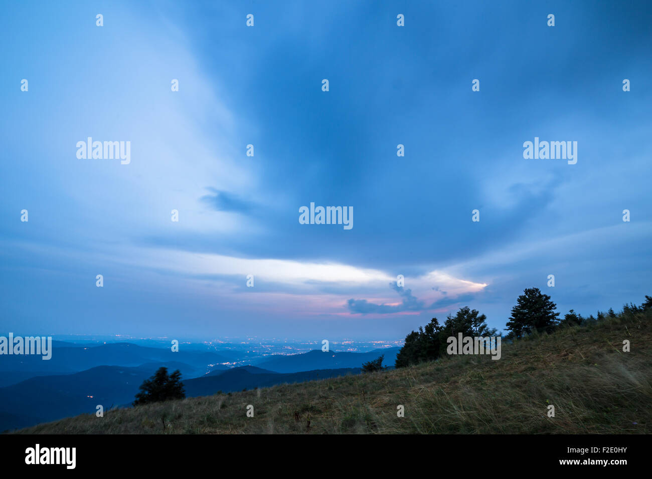 storm in the valley in the italian alps Stock Photo - Alamy