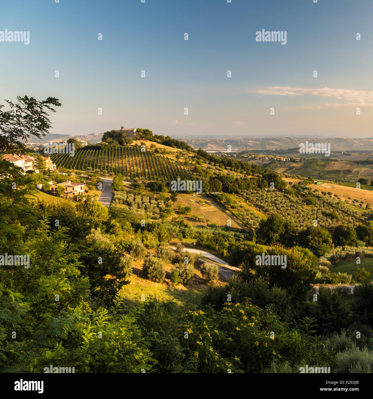 Italian landmarks country road hi-res stock photography and images - Alamy