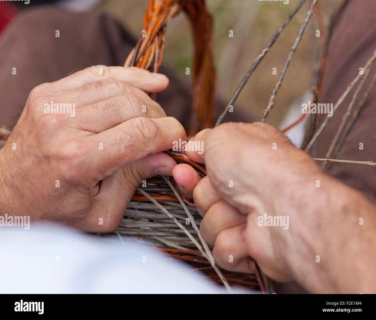 Handicrafts straw basket hi-res stock photography and images - Alamy