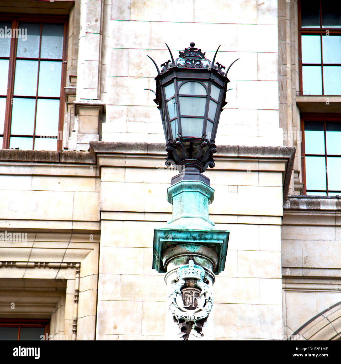 europe in the wall of london lantern and abstract illumination Stock ...