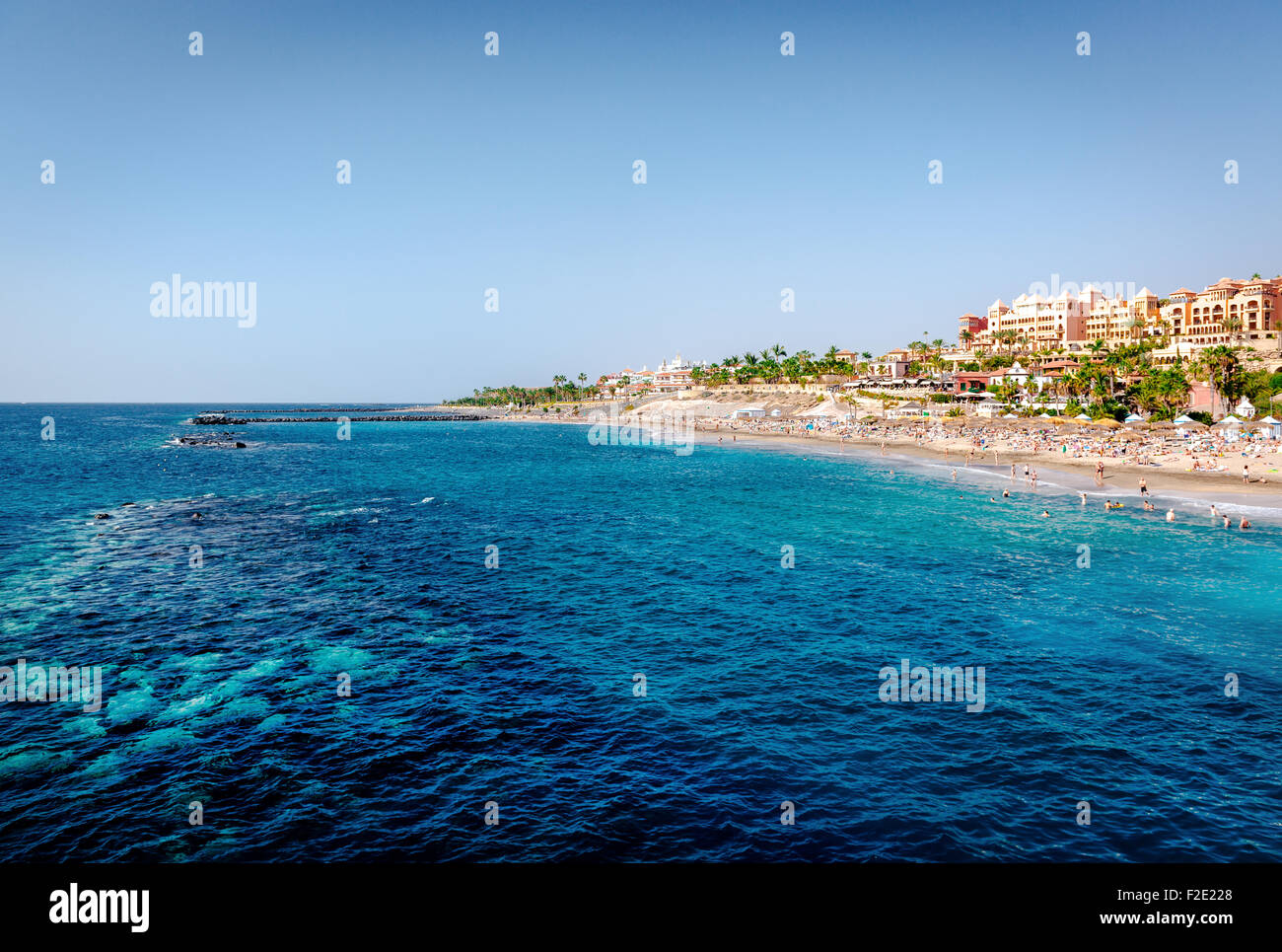 Aerial view tenerife south coast hi-res stock photography and images ...