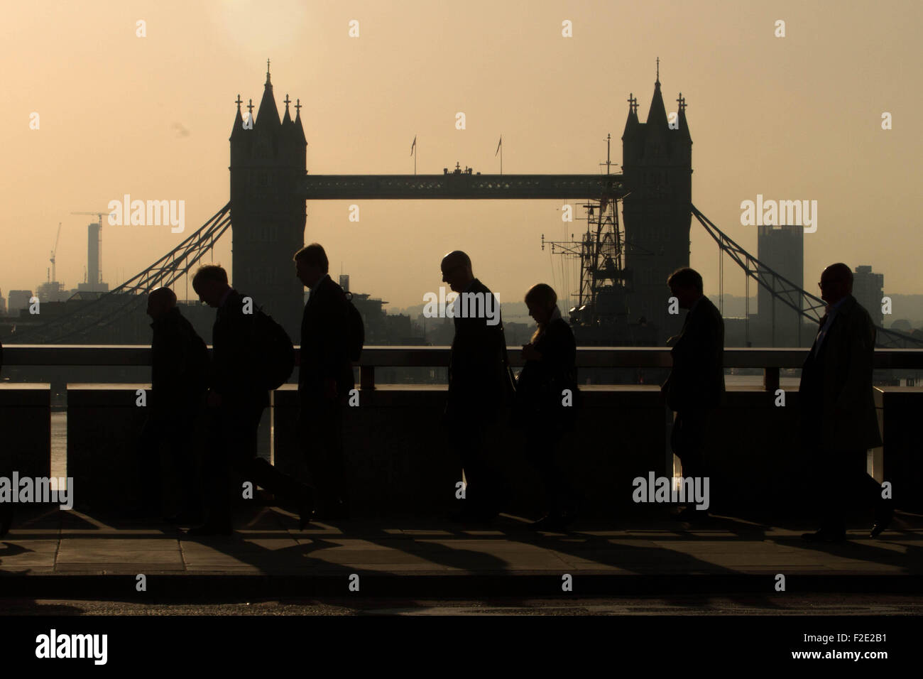 As today will be the hottest day, morning commuters on their way to ...