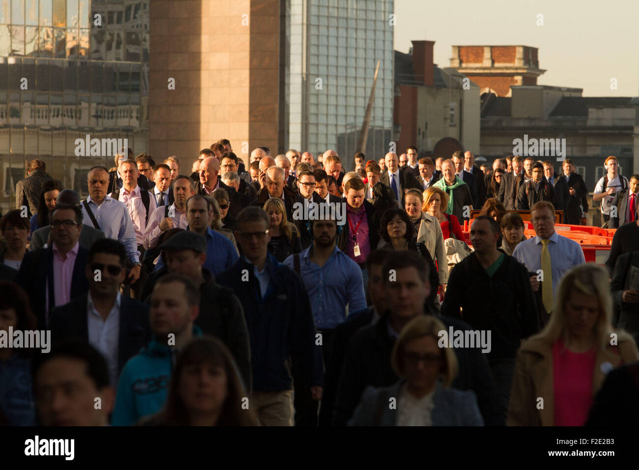 As today will be the hottest day, morning commuters on their way to ...