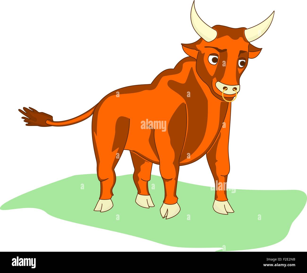 Bull courage Cut Out Stock Images & Pictures - Alamy